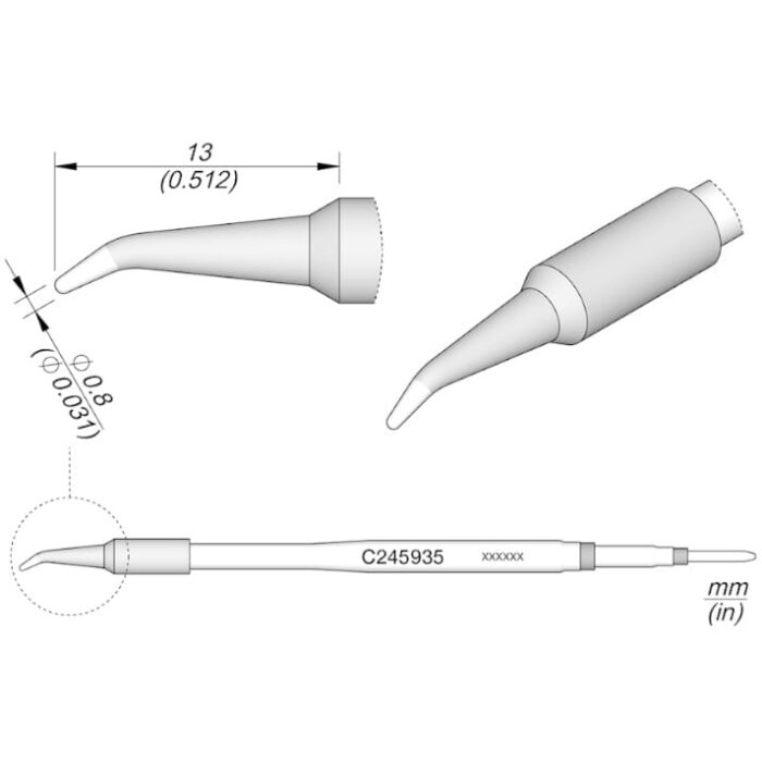 JBC C245-935 Havya Ucu - Enka Otomasyon