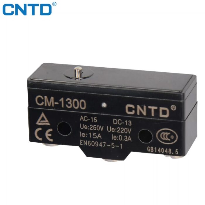 Mikro Switch CNTD CM-1300 Kısa İnce Pim - Enka Otomasyon